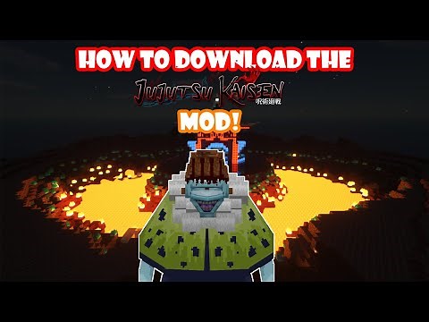How to DOWNLOAD the JUJUTSU KAISEN Mod for MINECRAFT (2024)