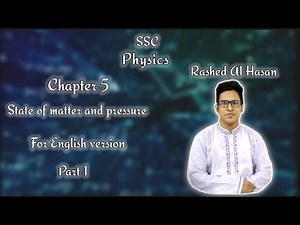 SSC Physics Chapter-5 ( State of matter and pressure) Part-1 Online class