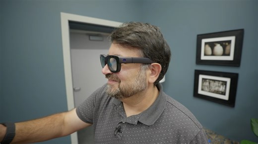 Self-contained, with eye tracking, wireless connections, and a wrist-worn neural input sensor, this is the most futuristic thing I've ever worn that you can't buy yet. | CNET