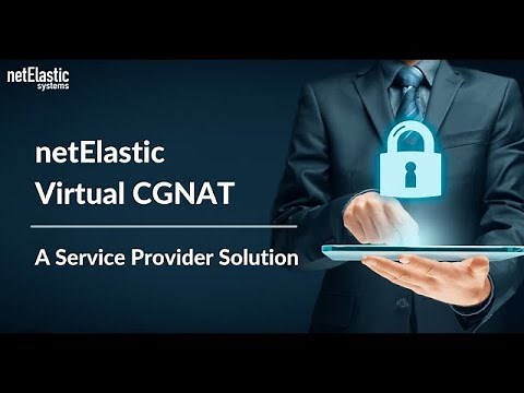 netElastic Virtual CGNAT - A Service Provider Solution