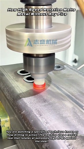 How High Speed Rotation Melts Metal Without Any Fire