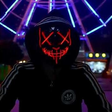 Scary Halloween Mask Cosplay LED Light Up Mask