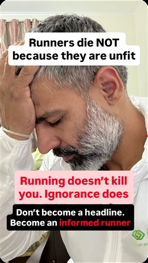 Amarjit Singh | Technical Muscle | Coach ASICS Running Club on Instagram: "Runners die NOT because they are unfit, but because their heart had a hidden story they never checked. You don’t need fear — you need DATA. And only 2 tests can actually save your life: CAC Score + CT Angiogram. Treadmill test ≠ clearance. HRM ≠ clearance. “Main fit hoon” ≠ clearance. Heart attack and cardiac arrest don’t care about your pace, distance or medals. Before your next HM, FM, or Ultra… get checked. Don’t becom