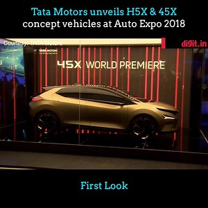 27K views · 205 reactions | First look at Tata Motors H5X and 45X concept vehicles at Auto Expo 2018: | Digit Auto Tech | Facebook
