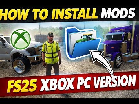 How To Download Mods on FS25 | Xbox PC Version Game Pass & Xbox App