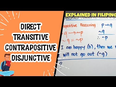 STANDARD FORMS OF FOUR VALID ARGUMENTS