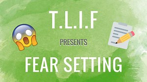 Thank Learning It's Friday! Today is all about looking at your goals and analyzing the fears that come with them. Huge thank you to Tim Ferriss for allowing us to use this awesome tool this week! Let us know in the comments below when you try it - worksheet on it's way :) | Women in Leadership and Business Conference | Facebook