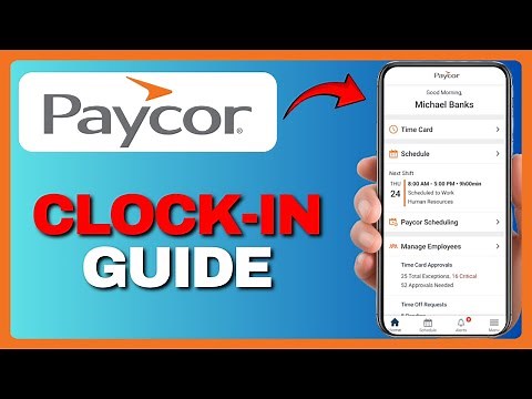 HOW TO CLOCK IN ON PAYCOR 2025!