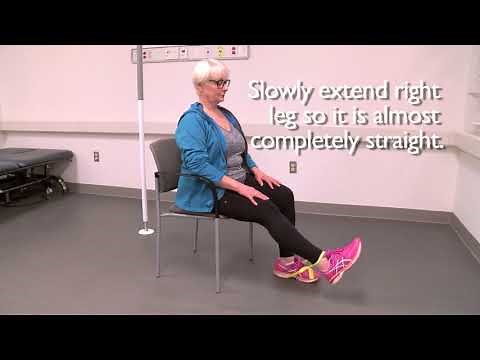 Exercise - Seated Leg Extension