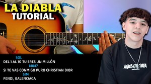 8K views · 251 reactions | La DiablaXavi - Tutorial Guitarra - Acordes+PDF #guitarra #tutoriales #pesopluma #natanaelcano | Estilo Music | Facebook