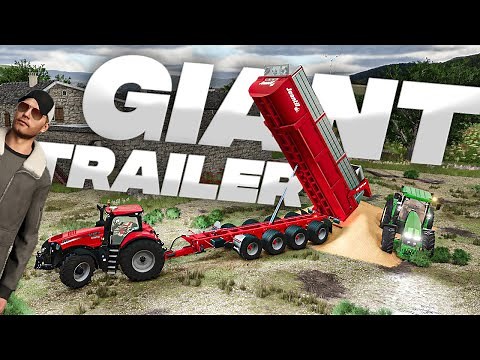 This GIANT TRAILER is so good! | 10 BEST MODS of the week! (Farming Simulator 25)