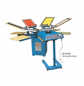 [Hot Item] Spm450 Manual Rotary T-Shirt/Leather/Textile/Garments/Clothes/Shirt/Glass/Paper/Card Printer/Printing Machine