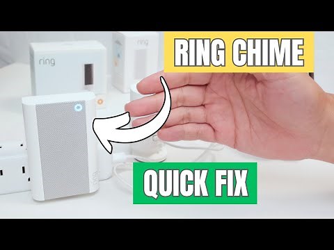 Ring Chime Pro Not Working