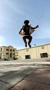 How to create "Jumping over a building" video effect reel using CapCut for free.