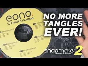 Snapmaker 2.0 A350 filament guide (Eono PETG filament Review)