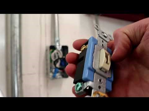 Installing a key switch