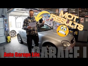 Mercedes SLK restoration part 4 MOT time.