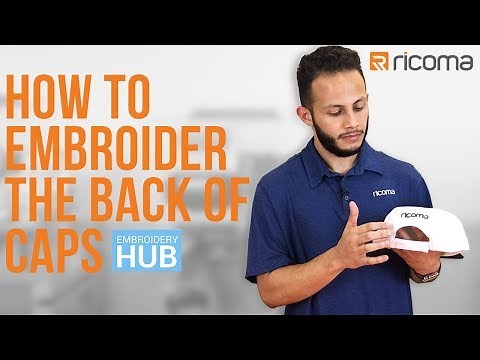 Embroidery Hub Ep. 19: Back of Hat Embroidery | How to Embroider the Back of a Hat