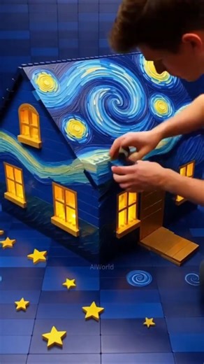 🌌Starry Block House