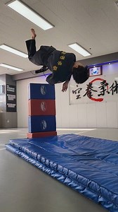 Aerial Rolling Breakfall Warm-up exercise before full training | Kang Jun