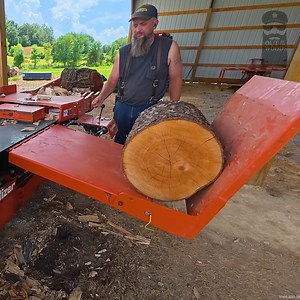 Splitting Logs And Making Lumber #SawmillLife #SplittingWood #LogSplitterWork #LumberMaking | Out of the Woods Forestry