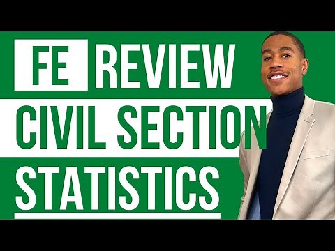 2023 FE Exam Review (Civil)| Mathematics| Statistics| (Practice Problem and Solution) |
