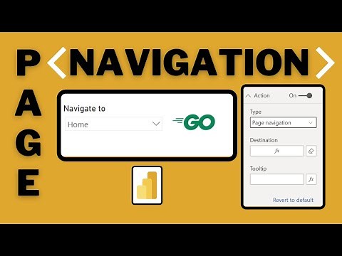 How to Create Page Navigation in Power BI [Conditional Page Navigation]