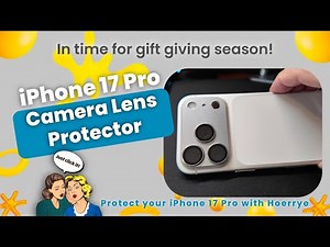 Camera Lens Protector for the iPhone 17 Pro