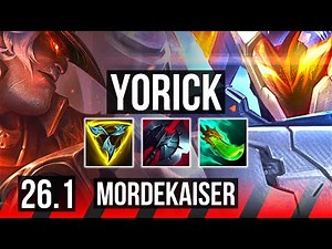 YORICK vs MORDEKAISER (TOP) | KR Master | 26.1