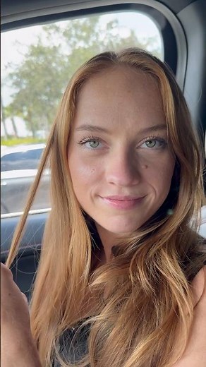 A beautiful woman with soft hair 😂