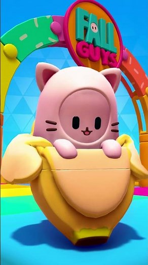 🍌 Bananya will be slipping into the Fall Guys Store tomorrow! 🍌 #fallguys #bananya #gaming