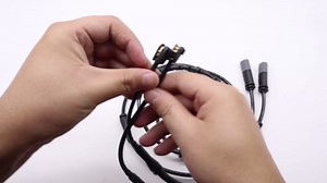 HiSport Front and Rear Disc Brake Pad Wear Sensor Kit - Compatible with BMW F25 X3 2011-2017 F26 X4 2015-2018 Replace 34356790303 34356790304-2Pcs