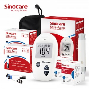 [Hot Item] Sinocare Blood Glucose Meter Glucose Blood Sugar Sensor Kit Non Invasive Smart Glucometer Cgm System Sensor Continuous Glucose Monitoring