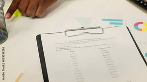 Middle aged people receiving financial expertise and advice on retirement plans, exploring a new investment strategy and pension options with insurance broker, secure savings. Camera A.