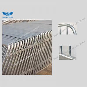 [Hot Item] Safety Crowd Control Barrier Traffic Metal Temporary Fence Pedestrian Crowd Control Barrier