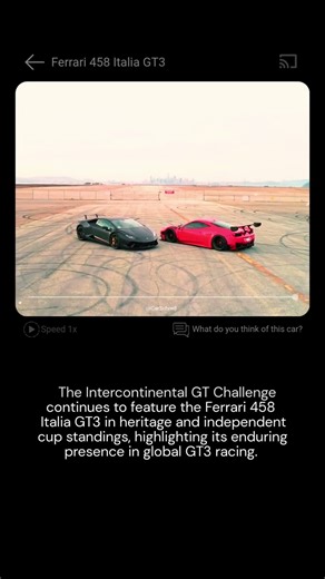 Ferrari 458 Italia GT3 – The Pure V8 Racing Icon