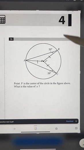39K views · 585 reactions | Hard SAT Geometry Question!  This SAT geometry question looks tough  Don’t worry — here’s a fun hack to solve it like a pro! Perfect for SAT, PSAT, and ACT prep. #hard #sat #geo #geometry #math #studytok #bigbraintutor #psat #act #mathhack | The math tutor | Facebook