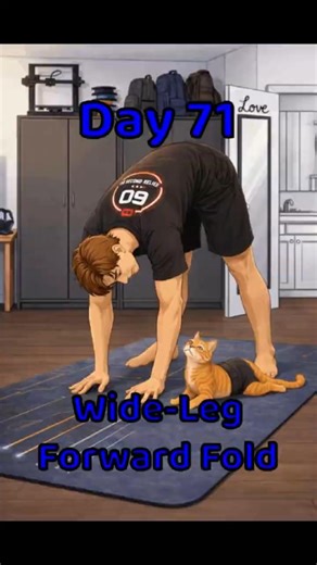 Day 71 of my 60 second hamstring stretch challenge