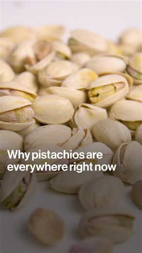 4.7K views · 25 reactions | Demand for Instagram-friendly pistachio nuts have driven up margins for farmers, who are preparing for a bumper crop this fall. Bloomberg's Ilena Peng explains why pistachios in all forms are having a moment. bloom.bg/4eNnYtz | Bloomberg | Facebook