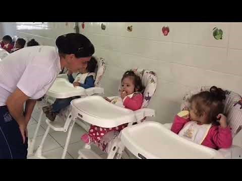 Vídeo sobre alimentação nas Creches do Instituto Criança Cidadã.