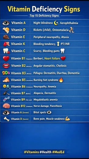 15 Vitamin Deficiency Signs Your Body Is Warning You About 😱