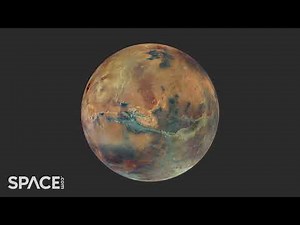 Mars in near real-time! Stunning time-lapse and color pic marks European probe's 20th anniversary