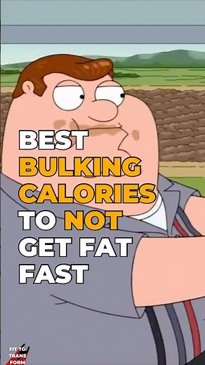 Best Bulking Calories to NOT Get Fat Fast
