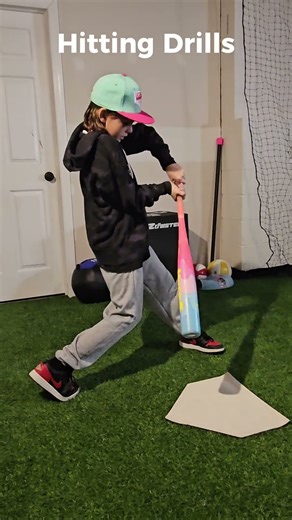 At home baseball hitting drills #baseball #baseballszn #athlete