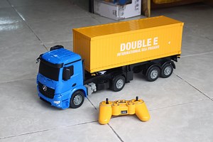 XE CONTAINER CỠ LỚN ĐIỀU KHIỂN PIN SẠC TỈ LỆ 1:20 Liên hệ : 0965233892 #dochoidieukhien #xethung #xecontener #xedieukhien #quatangnoel #quatanggiangsinh | Đại Lý Đồ Chơi