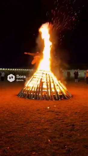 Jumping over the fire