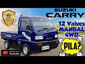 Suzuki Scrum Cateye Multicab Price Davao Philippines (Nov 2020) 12 valves 4x4 Japan Surplus
