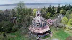 The world's only fully-domed octagonal house is now open for tours in New York