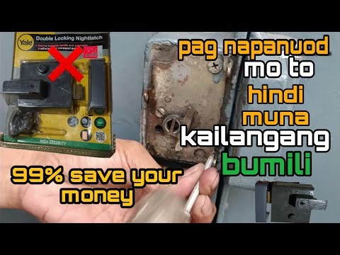 DIY how to fix a broken Yale double locking or Nightlatch.