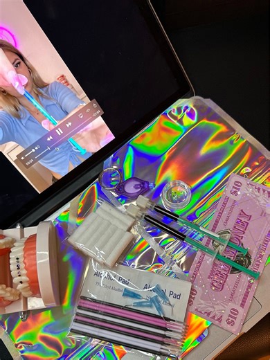 Tooth Gem Kit/set for Home • Extra Video as Instruction •   Swarovski Crystals - Etsy Canada